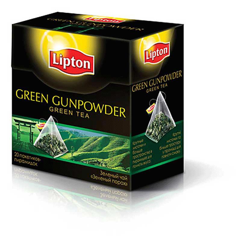 LIPTON GREEN GUNPOWDER TEA 20X1.8QR – Bazarstore