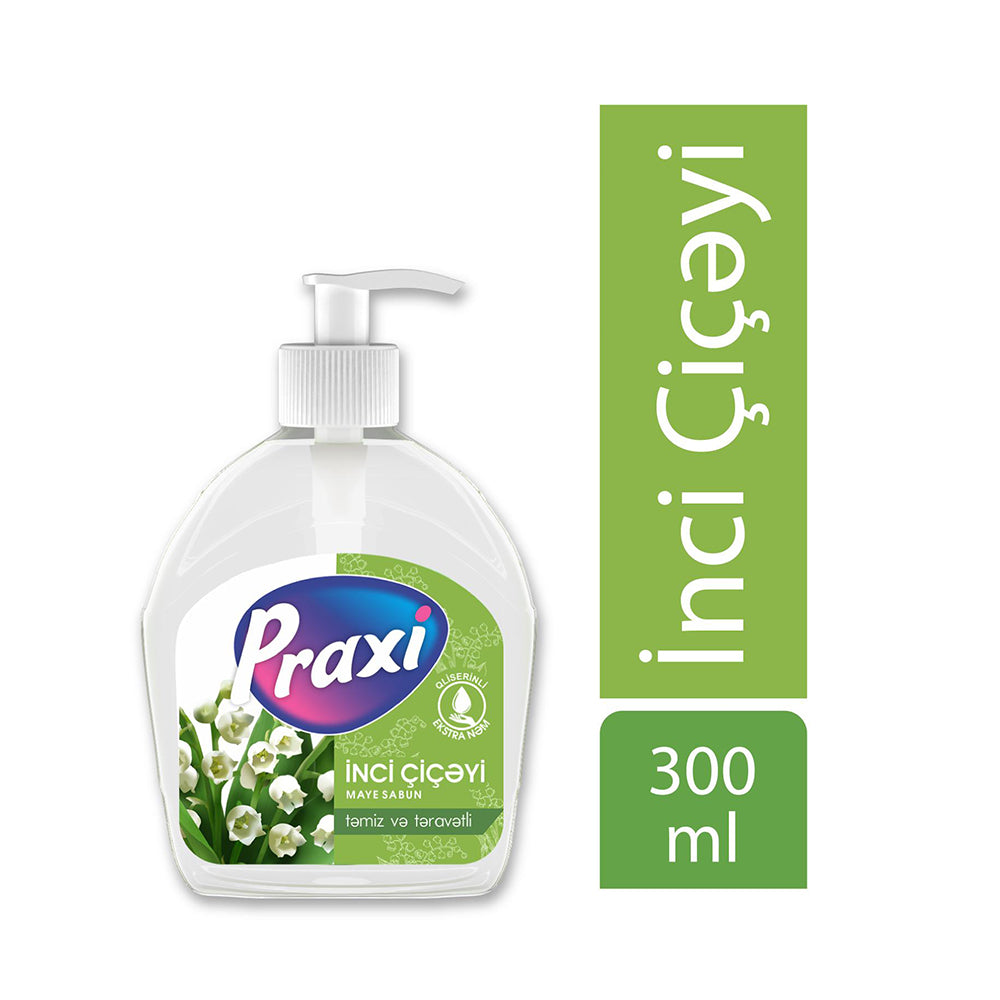 PRAXİ MAYE SABUN 300 ML İNCİ ÇİÇƏYİ – Bazarstore