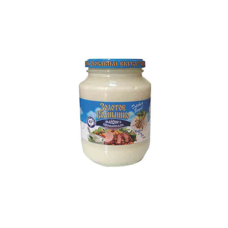 ZOLOTOE SOLNISKO MAYONEZ 500 ML 67% SUSE – Bazarstore