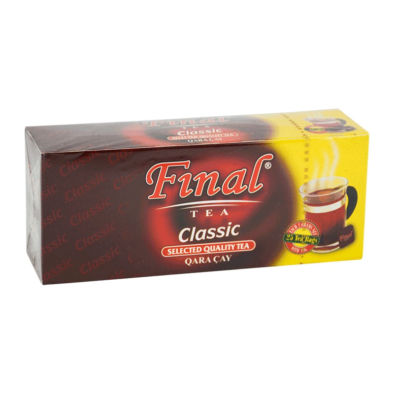 FİNAL ÇAY TEA BAG KLASSİK ZƏRFSİZ 50 Q – Bazarstore