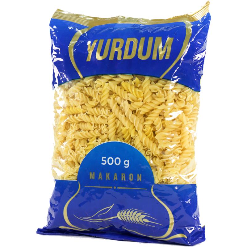 YURDUM MAKARON BURĞULU 500 QR – Bazarstore