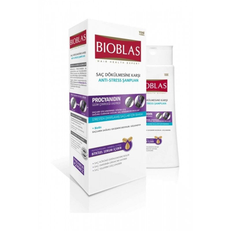 BIOBLAS 360ML ANTİSTRES ŞAMPUN – Bazarstore
