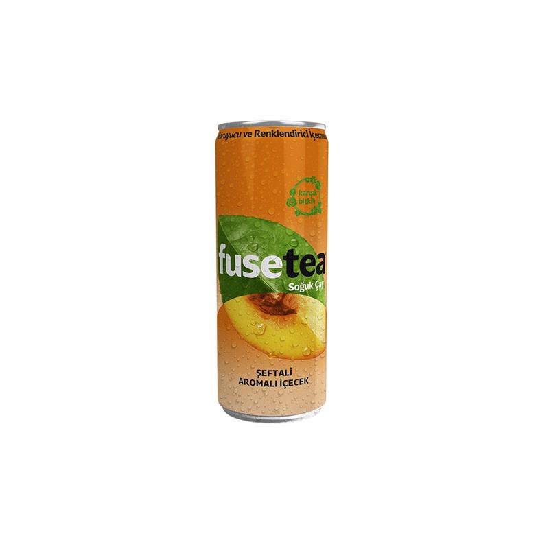 FUSE İCE TEA ŞAFTALI 330ML BANKA – Bazarstore