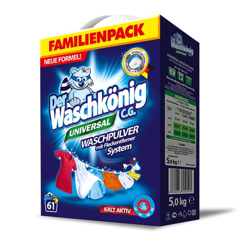DER WASCHKONİG YUYUCU TOZ 5 KQ UNİVERSAL – Bazarstore