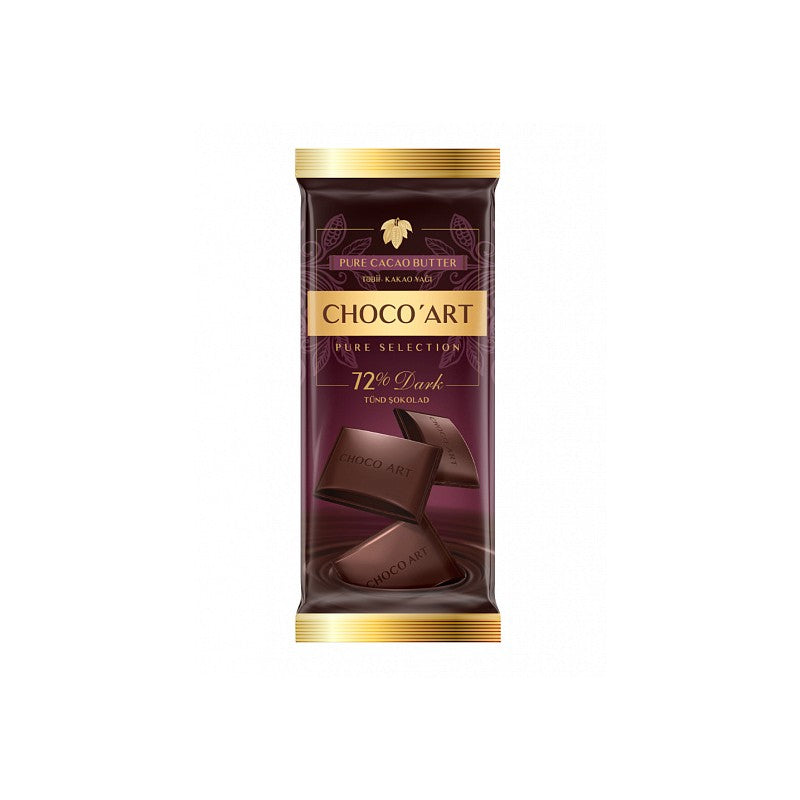CHOCO ART ŞOKOLAD 85 Q BİTTER FINDIQLI – Bazarstore