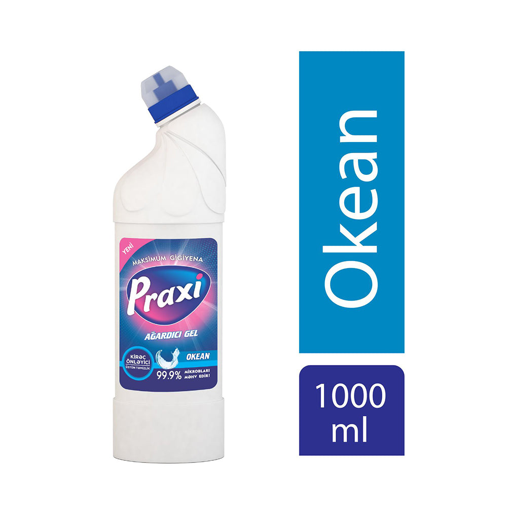 PRAXİ AĞARDICI GEL 1 L OCEAN – Bazarstore